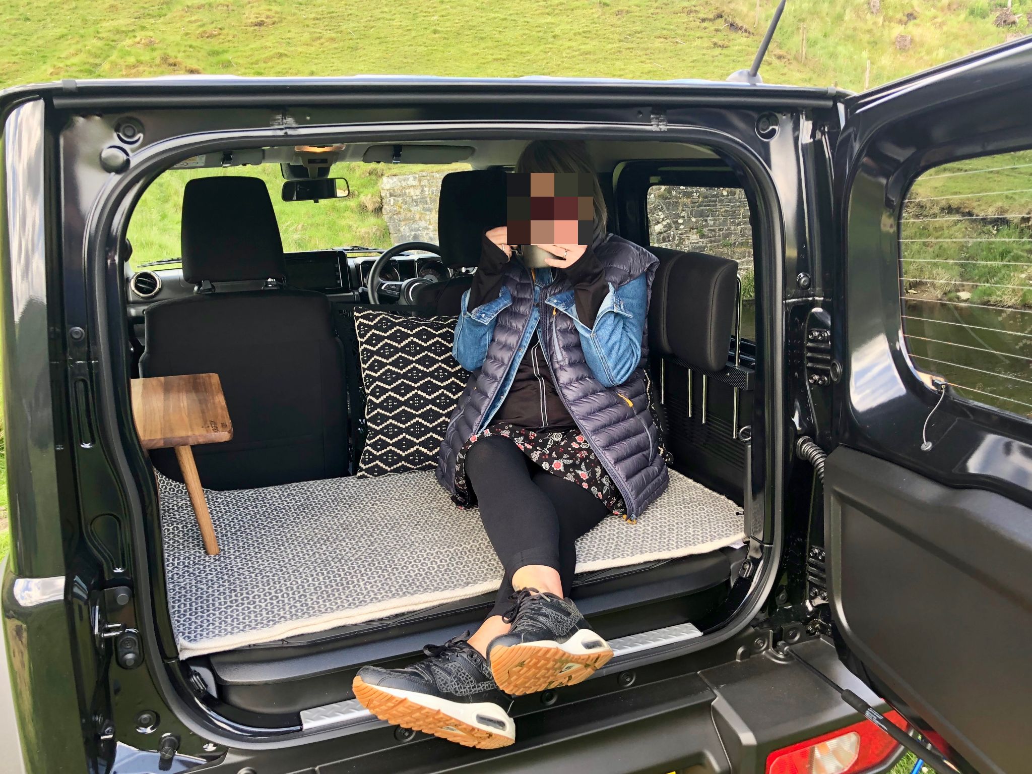 Rear mounted Collapsible Table for the new Jimny - Geordie Jimny Blog