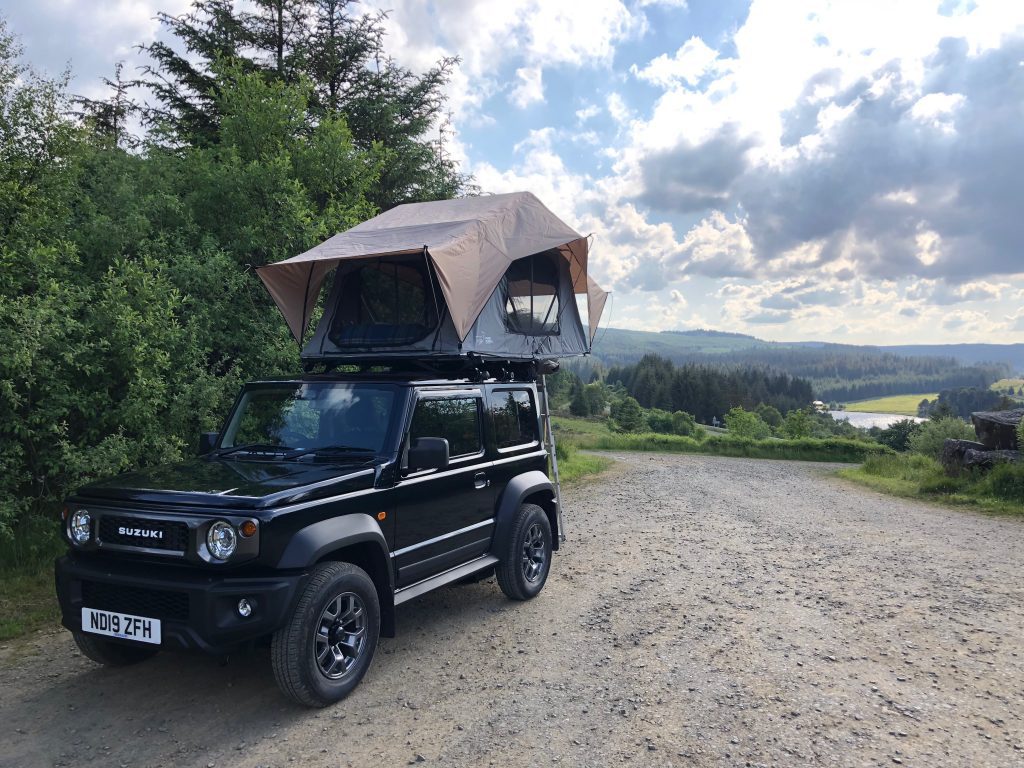 Jimny Roof Tent Camping & MPG Test – Geordie Jimny