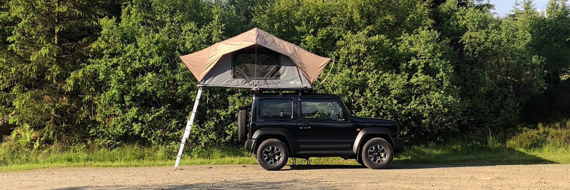 Jimny Roof Tent Camping & MPG Test - Geordie Jimny Blog