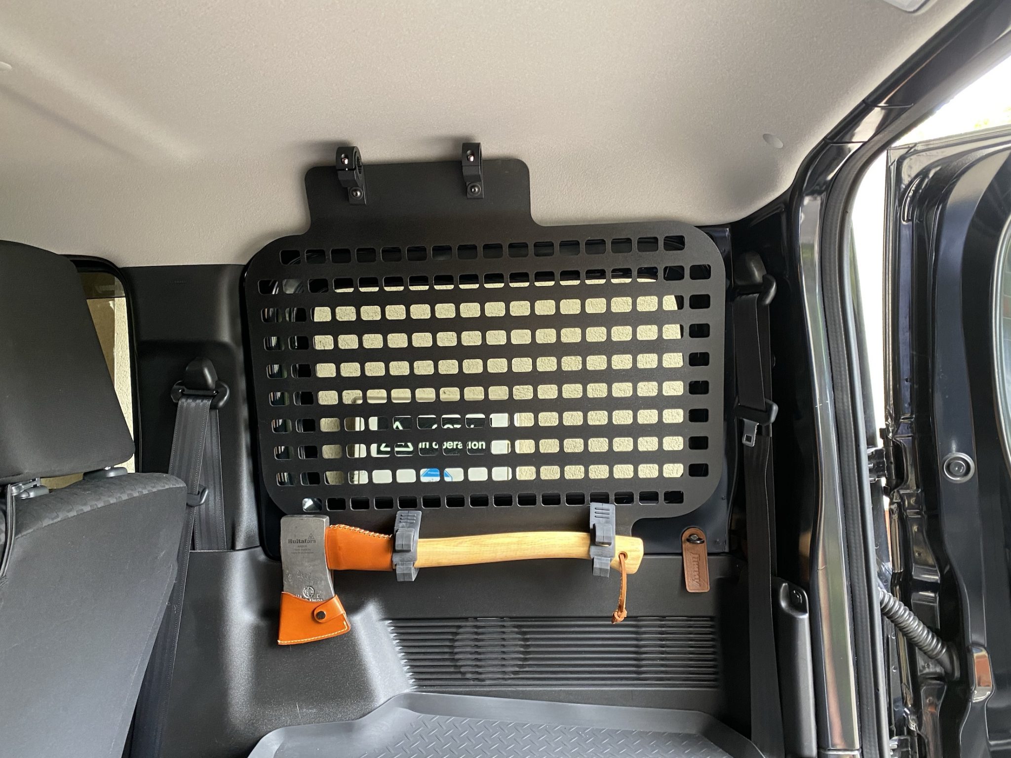 Designing a Window Molle Storage System that adds valuable vertical ...