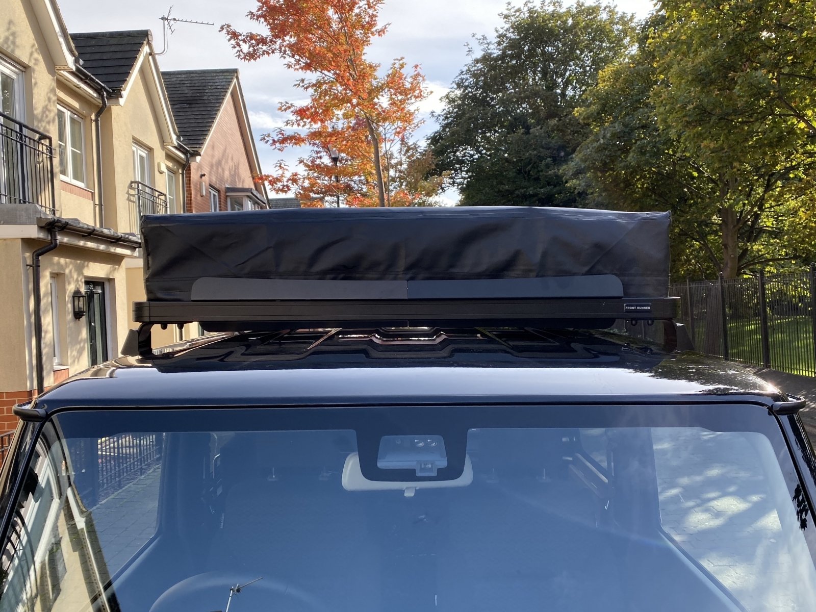 How to make Suzuki Jimny Ultralight Roof Tent Set Up - Geordie Jimny Blog