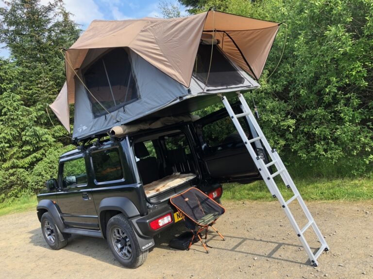 A Detailed Guide To Camping with a new Suzuki Jimny