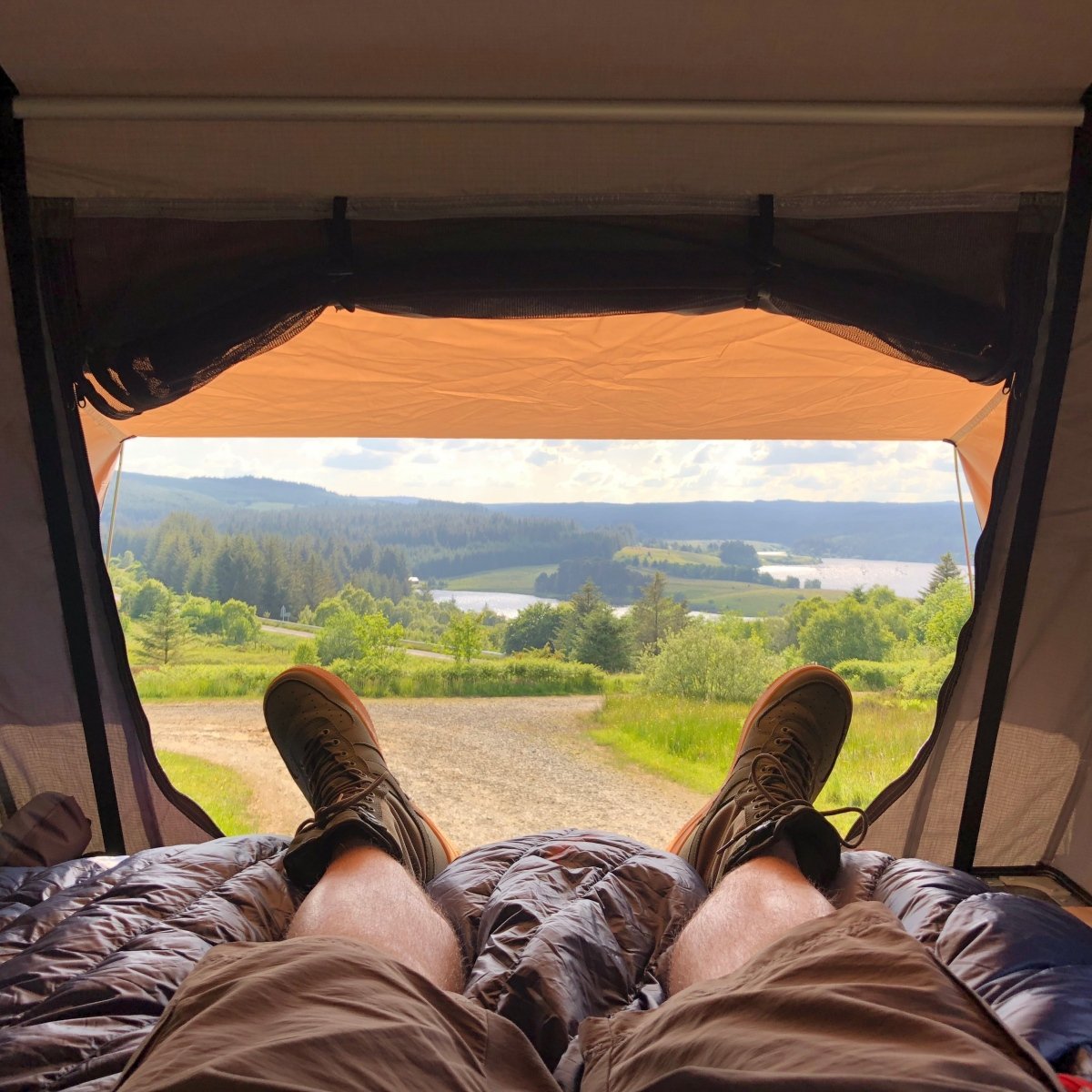 Jimny Roof Tent Camping & MPG Test - Geordie Jimny Blog