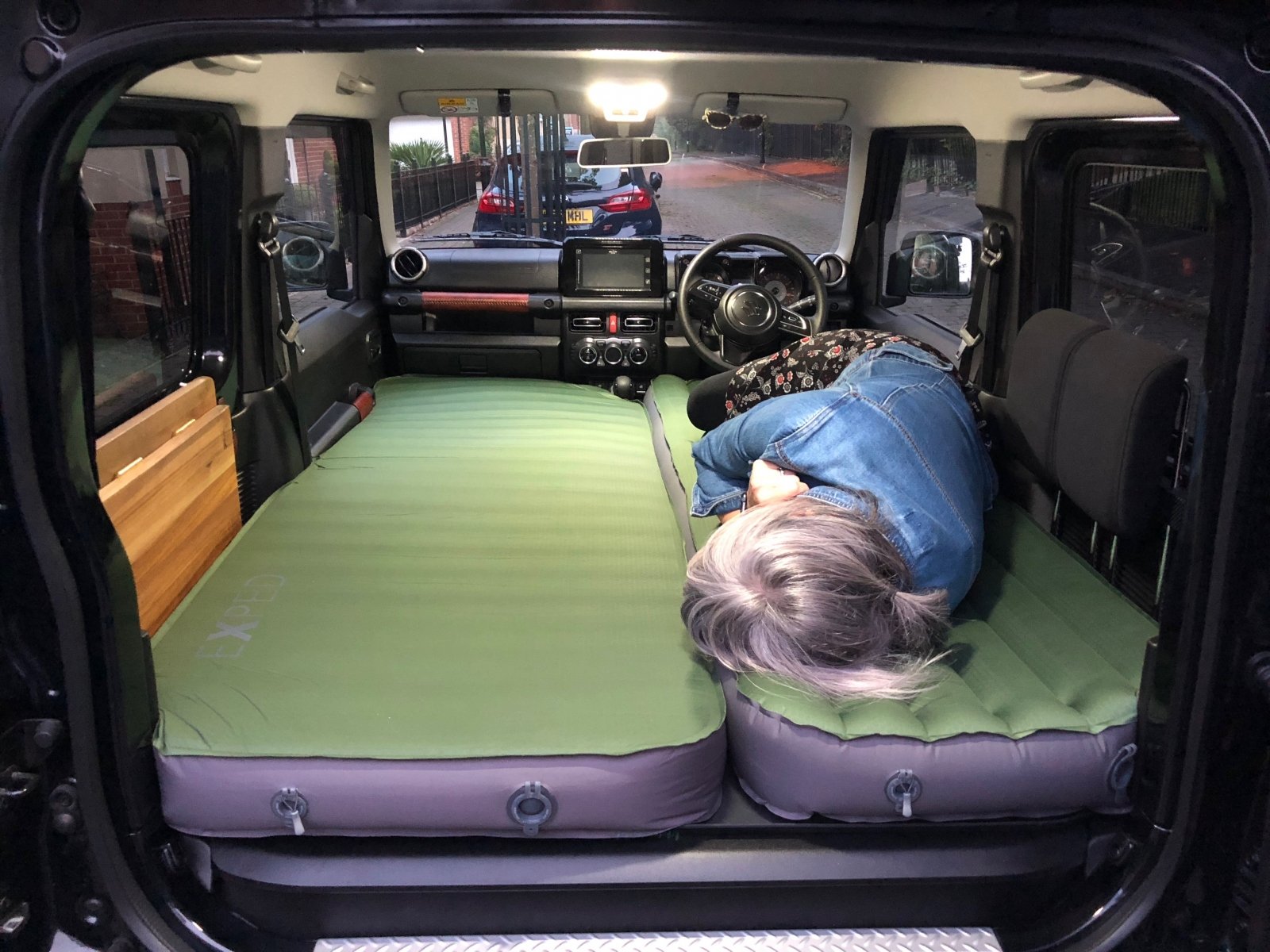 Sleeping in the Suzuki Jimny 2019+ model - Geordie Jimny Blog