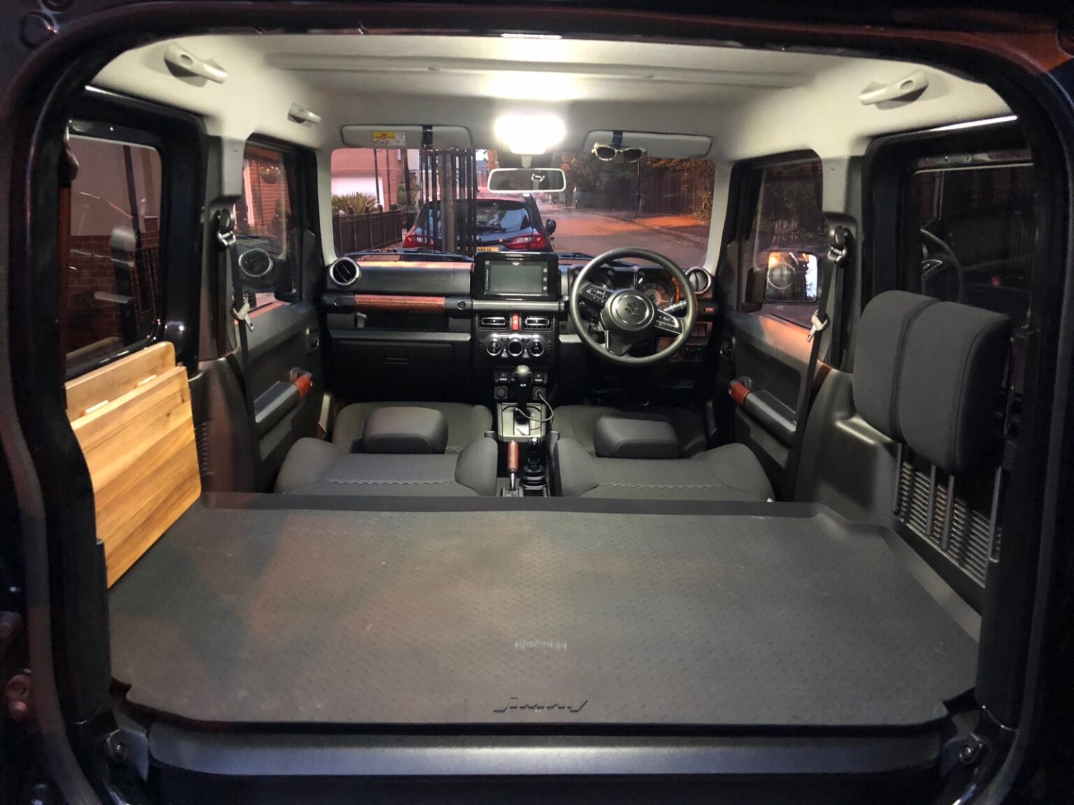Sleeping in the Suzuki Jimny 2019+ model - Geordie Jimny Blog