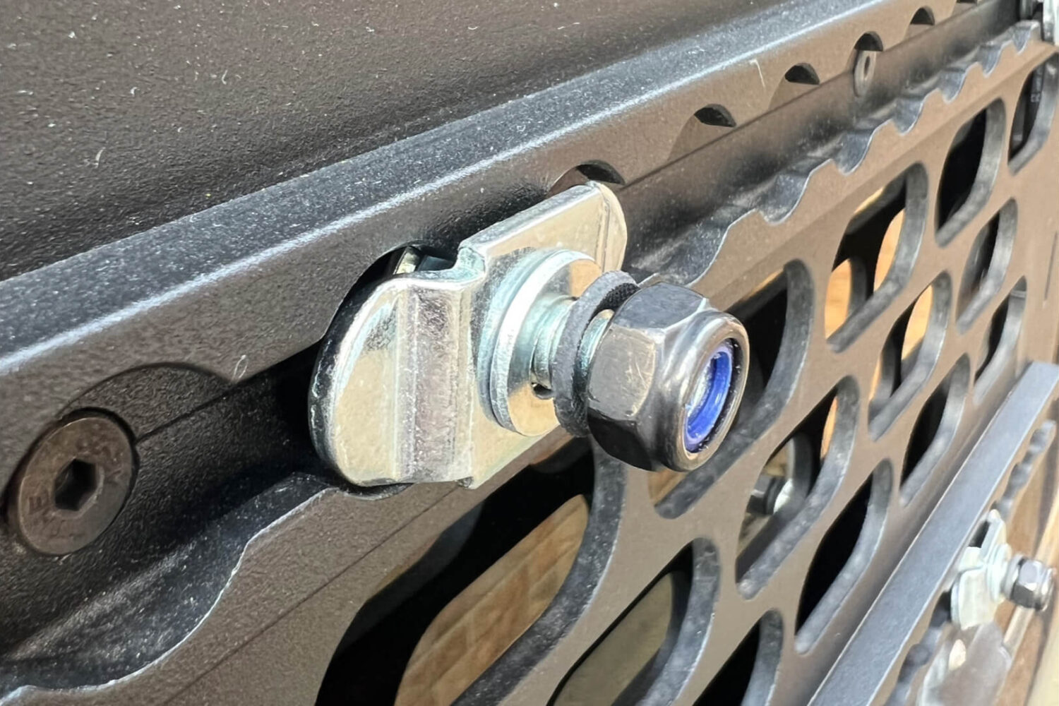 Mounting a storage box to the Explore Glazing Overlander window ...